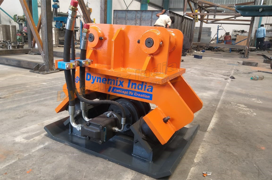 Excavator Plate Compactor - Dynemix India